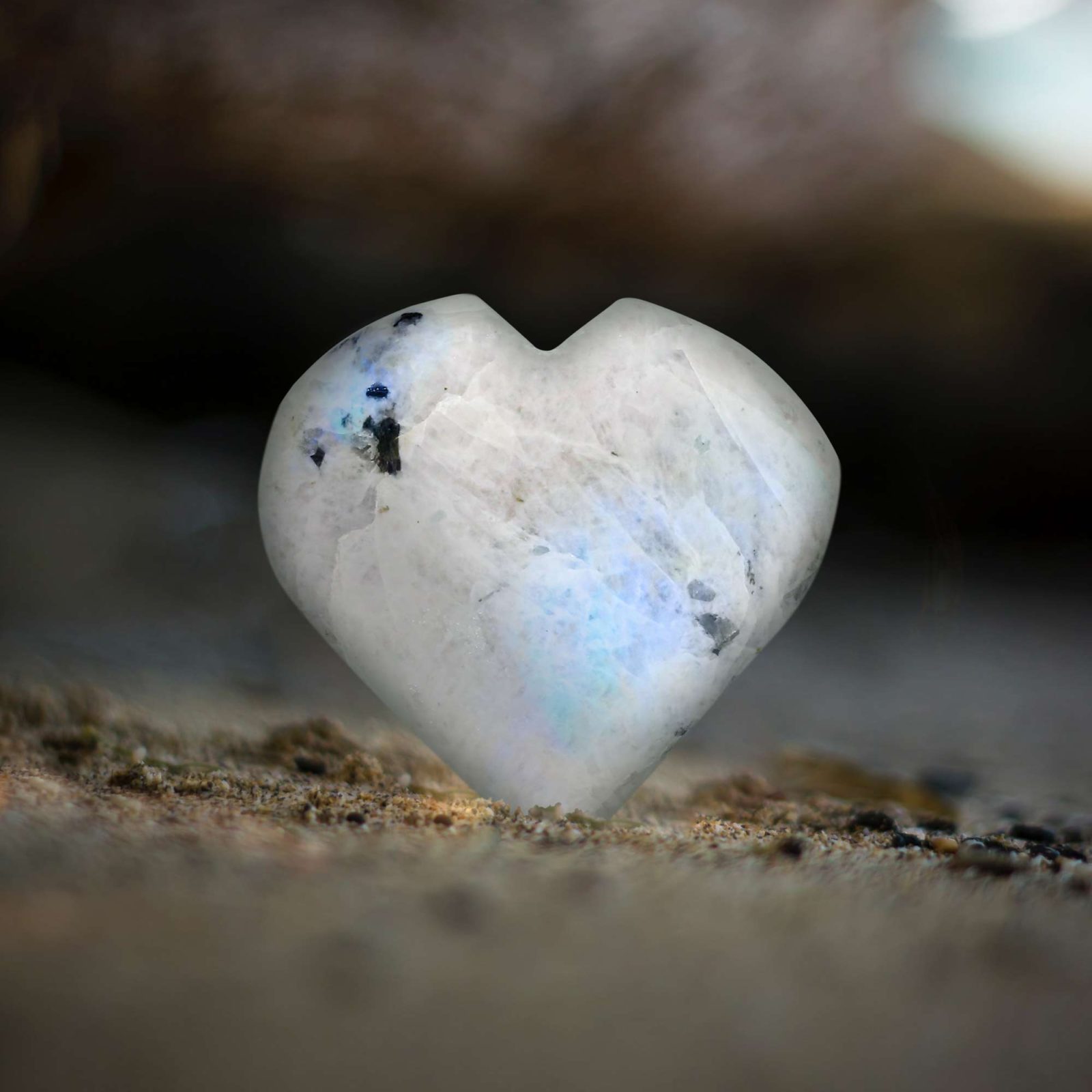 Rainbow Moonstone Heart | Buy Moonstone Wholesale