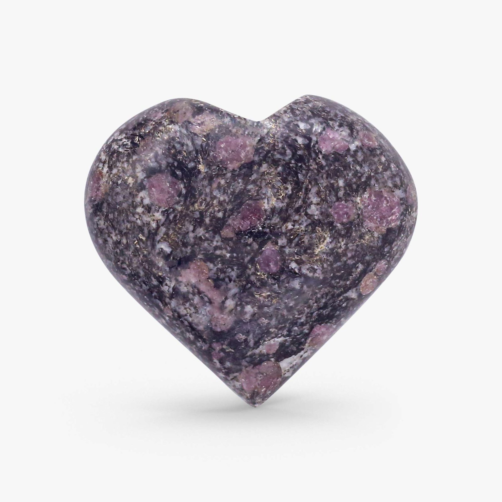 Ruby Matrix Heart | Gemstone Puffy Hearts | ToCrystal