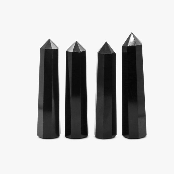 Wholesale Black Tourmaline Tower | Reiki Healing Crystal