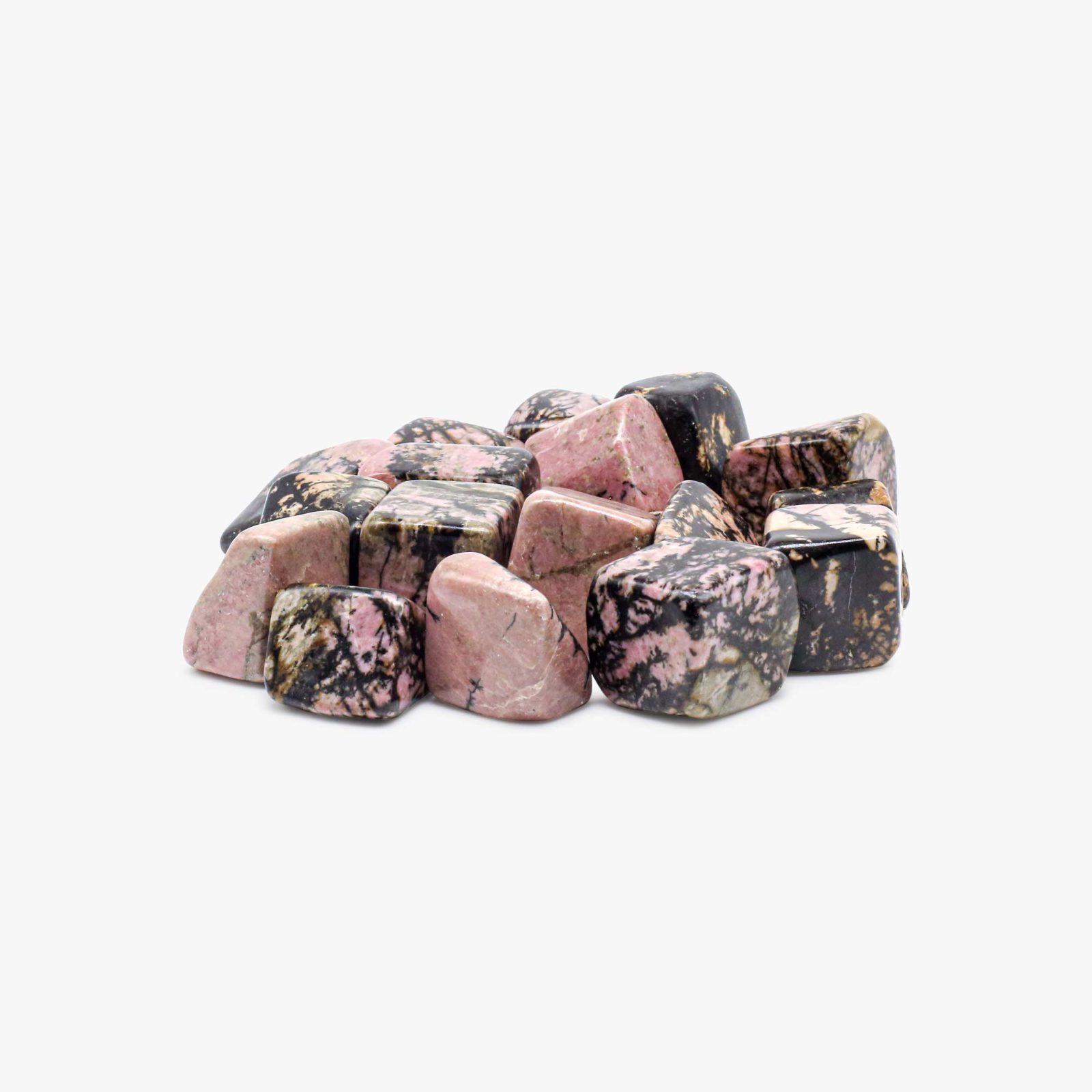 Rhodonite Tumbled Stone | Wholesale Tumbled Stones